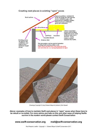 Swifts roof repairs_leaflet | PDF