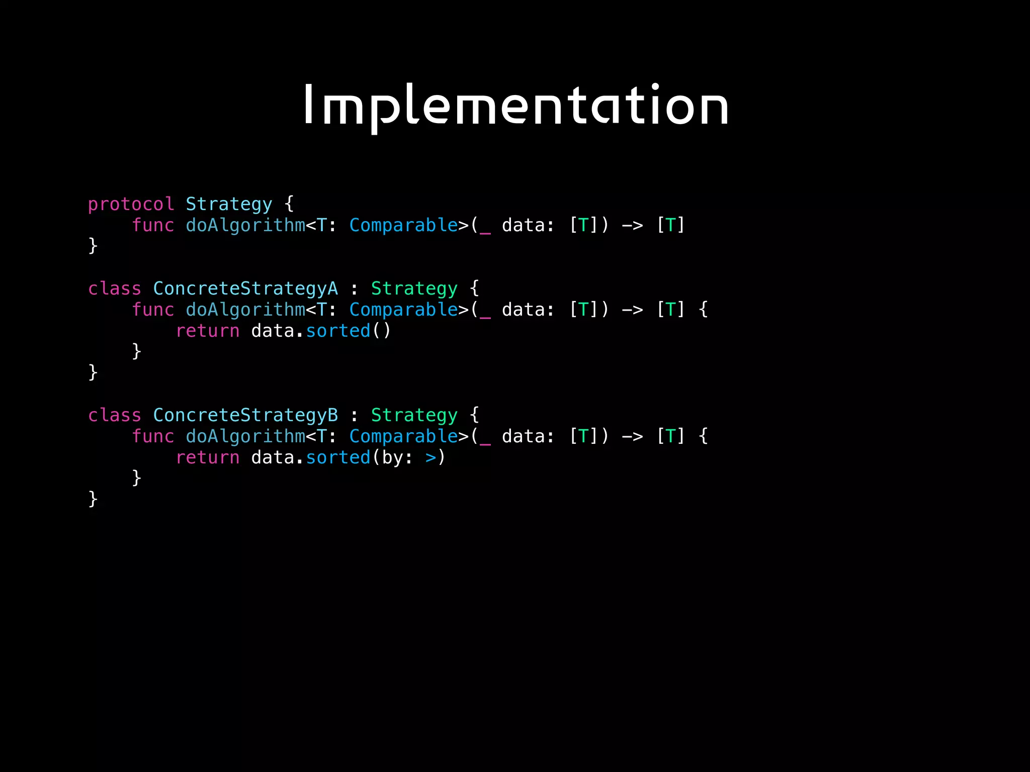 [Swift] Strategy | PDF