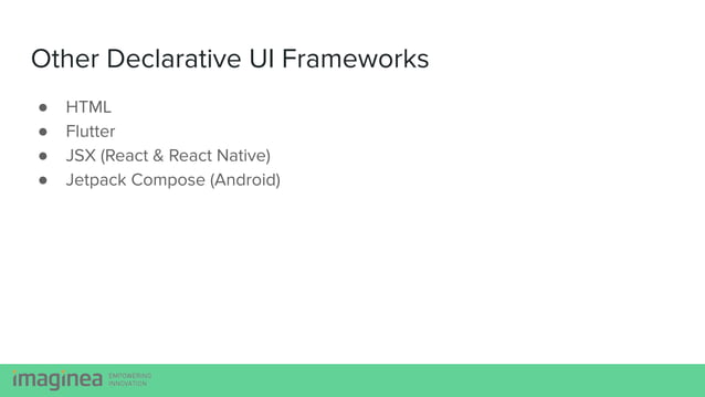 Swift UI - Declarative Programming [Pramati Technologies] | PPT