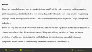 Swift vs Flutter Best Mobile App Development Framework | PPT