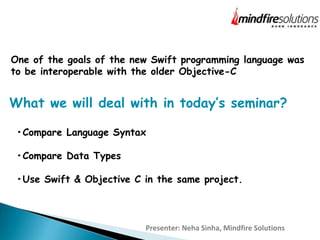Swift vs Objective-C | PPT
