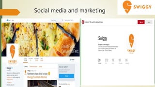 Swiggy-marketing and business model | PPTX