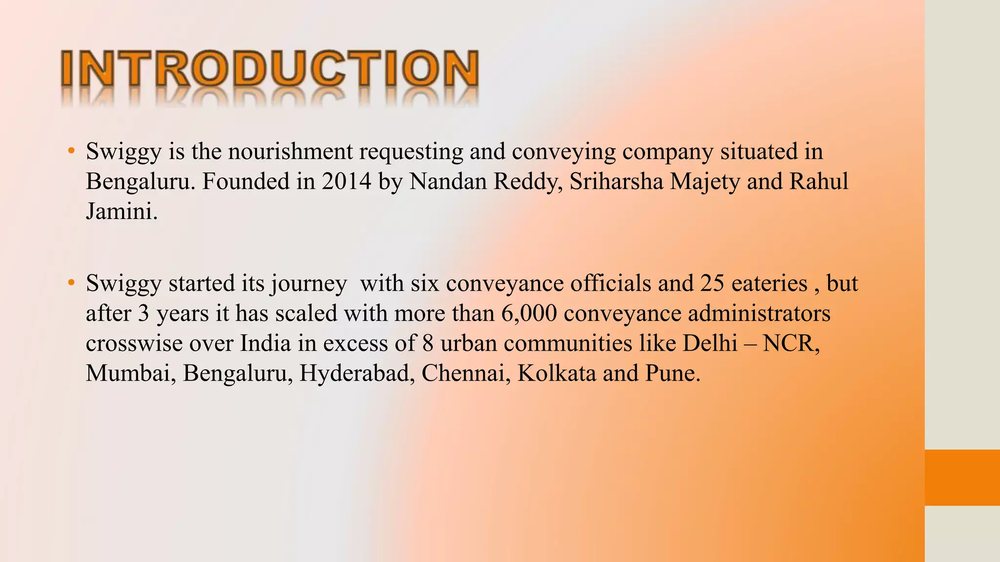 Swiggy .. case study | PPTX