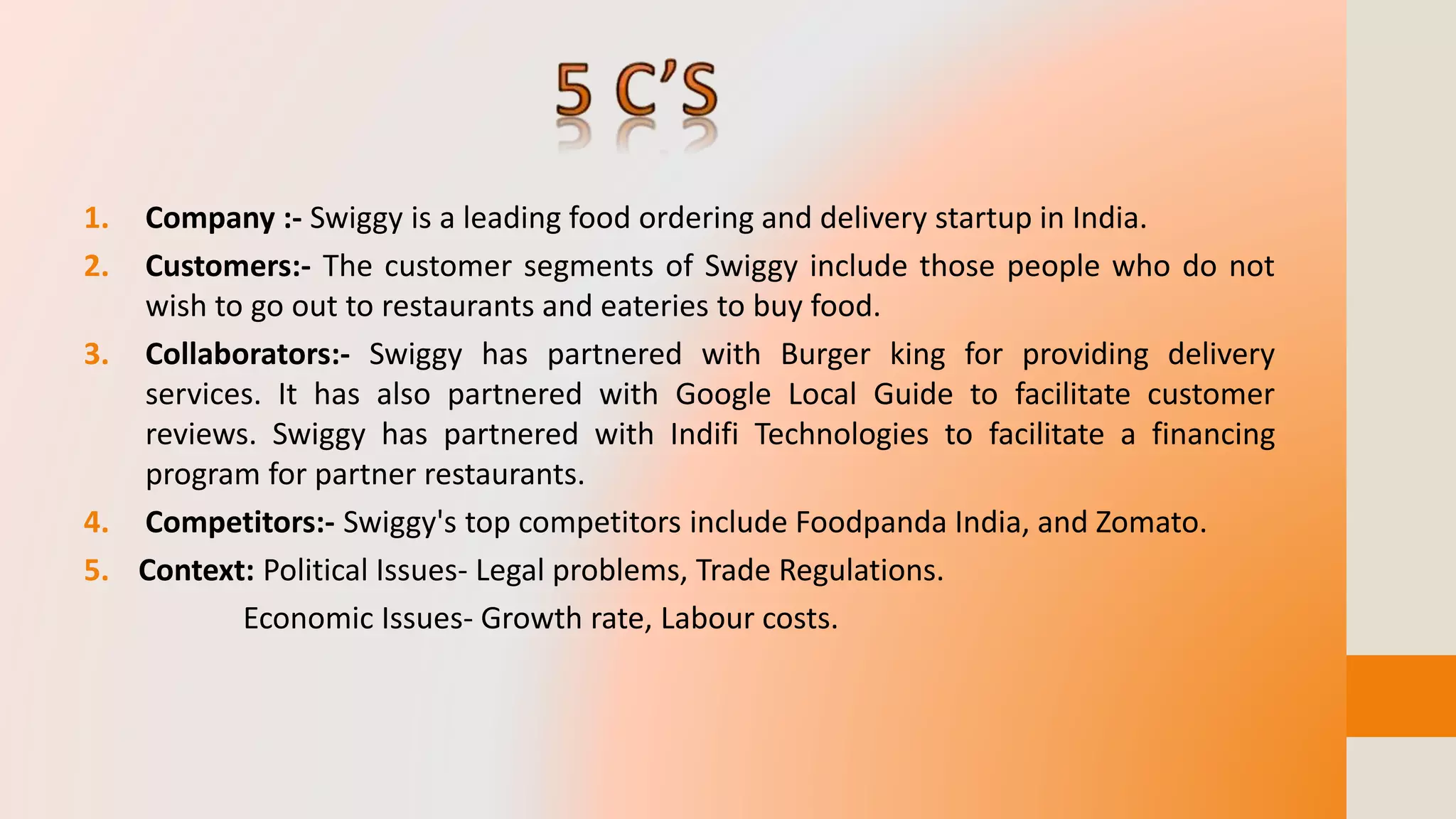 Swiggy .. case study | PPTX