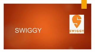 Swiggy Business Models | PPTX