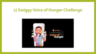 Swiggy campaigns 2019 | PPTX