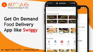 Swiggy clone app | PPT