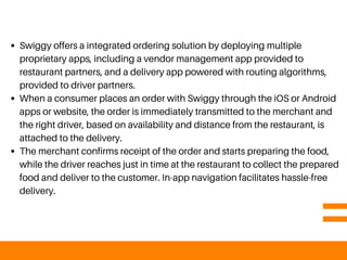 Swiggy Market Analysis Case Study 1 PDF | PDF