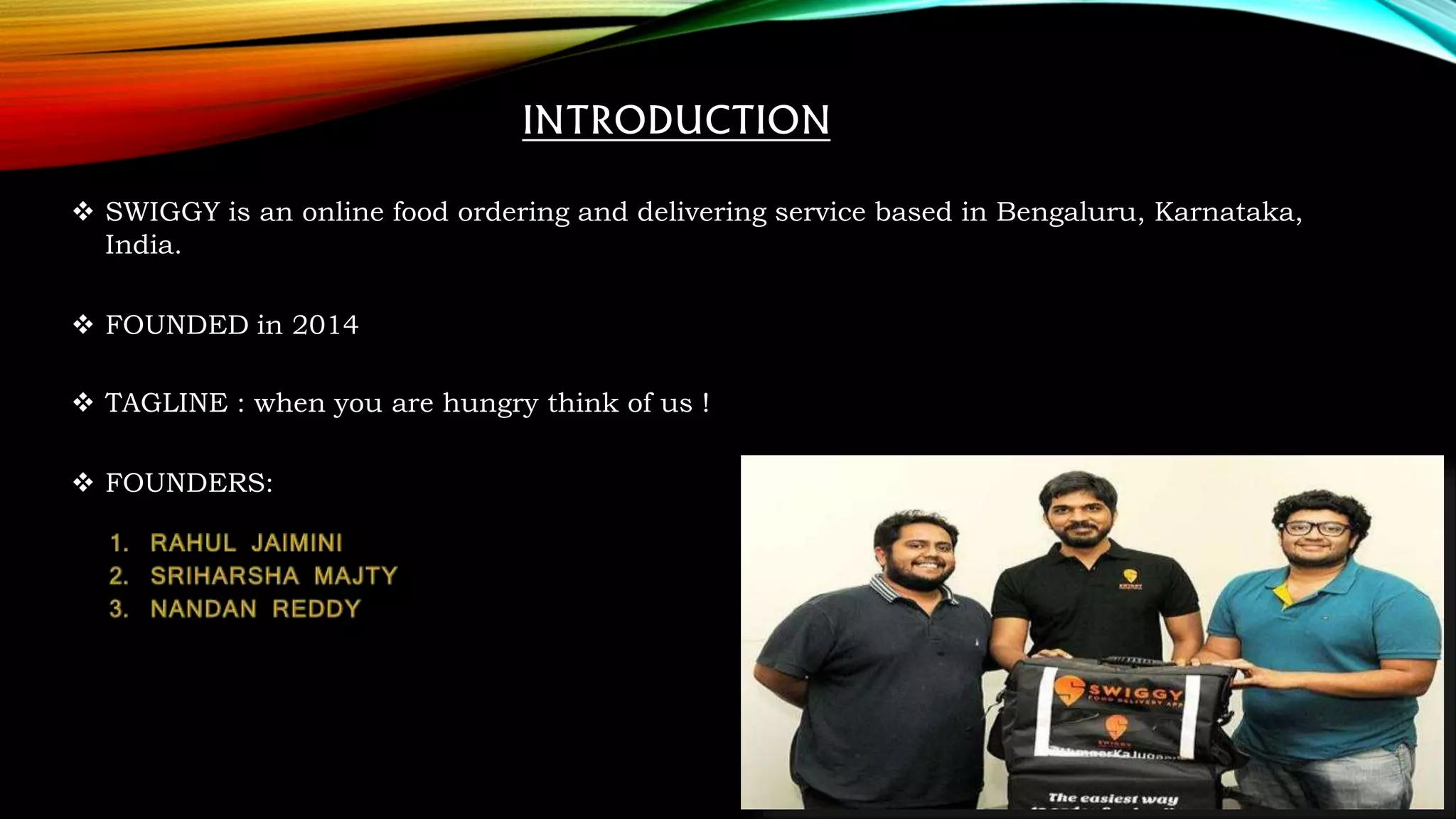 Swiggy presentation | PPTX