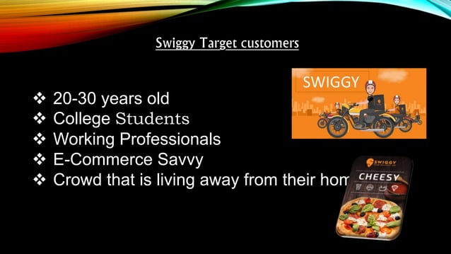 Swiggy presentation | PPTX | Food & Drink