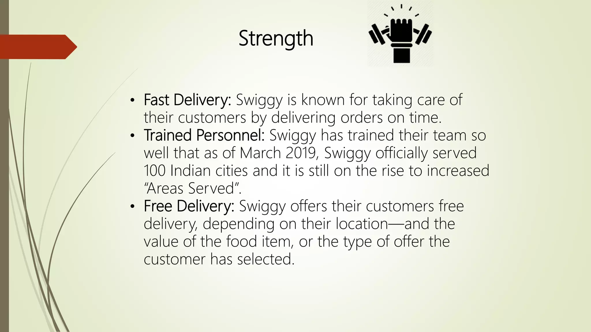 Swiggy SWOT Analysis | PPTX