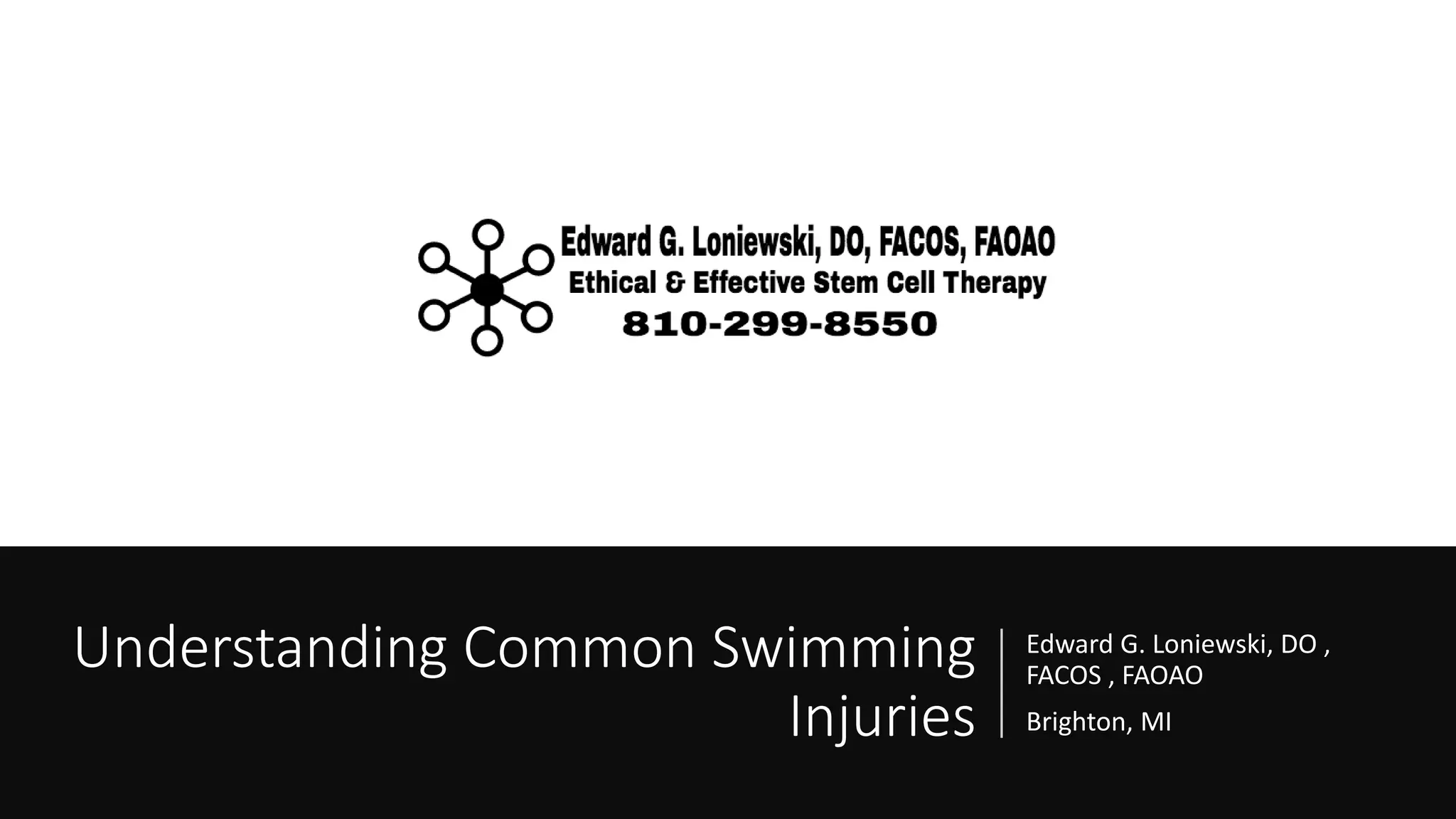 competitive swimming injuries- causes and prevention | PPTX
