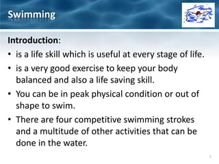 Swimming | PPTX
