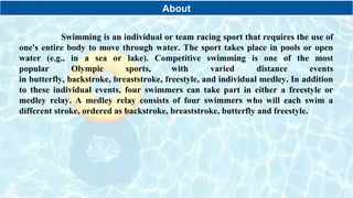 Swimming | PPTX
