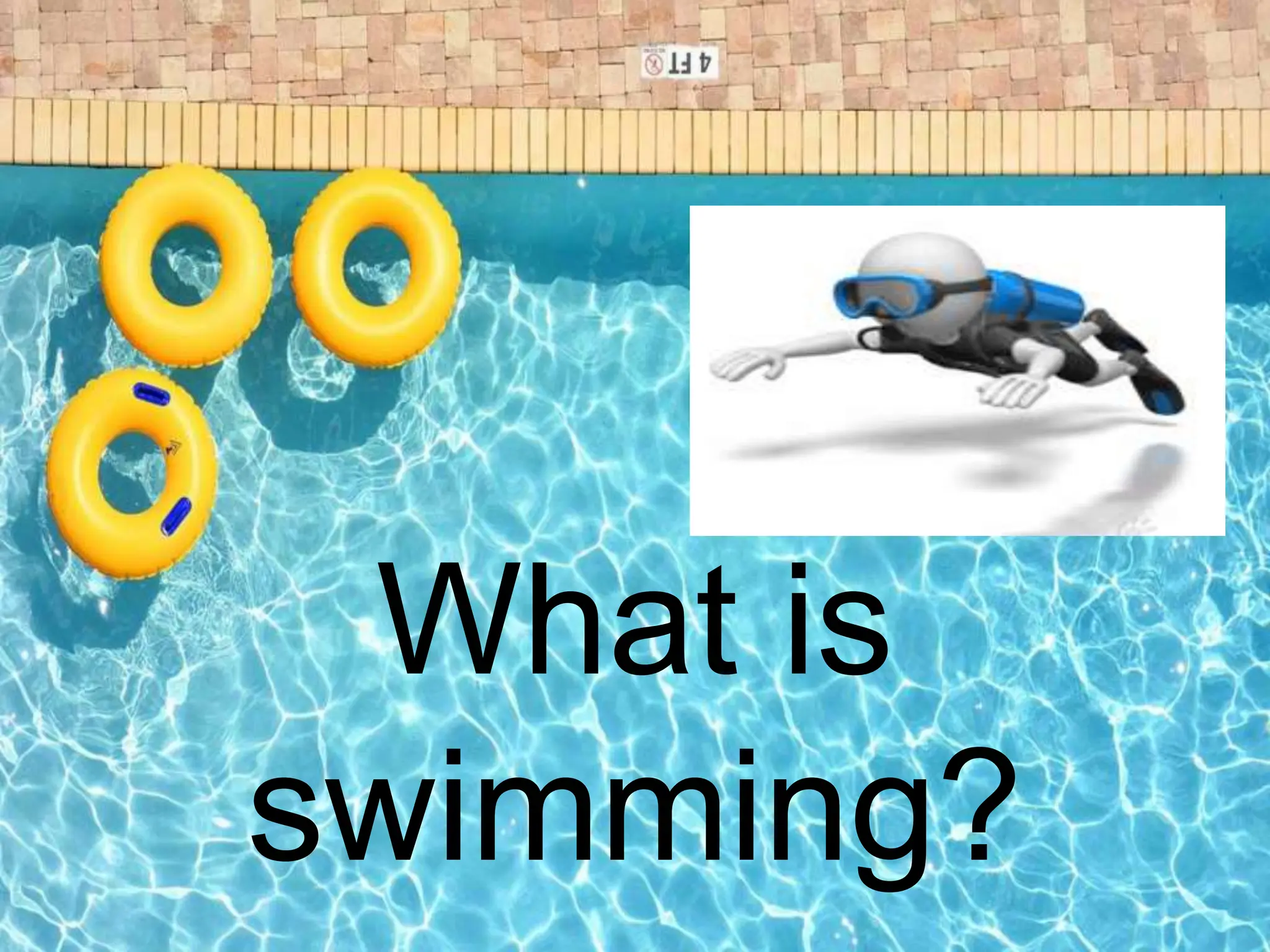 Swimming LESSON Power Point Presentation LESSON RESOURCES | PPTX