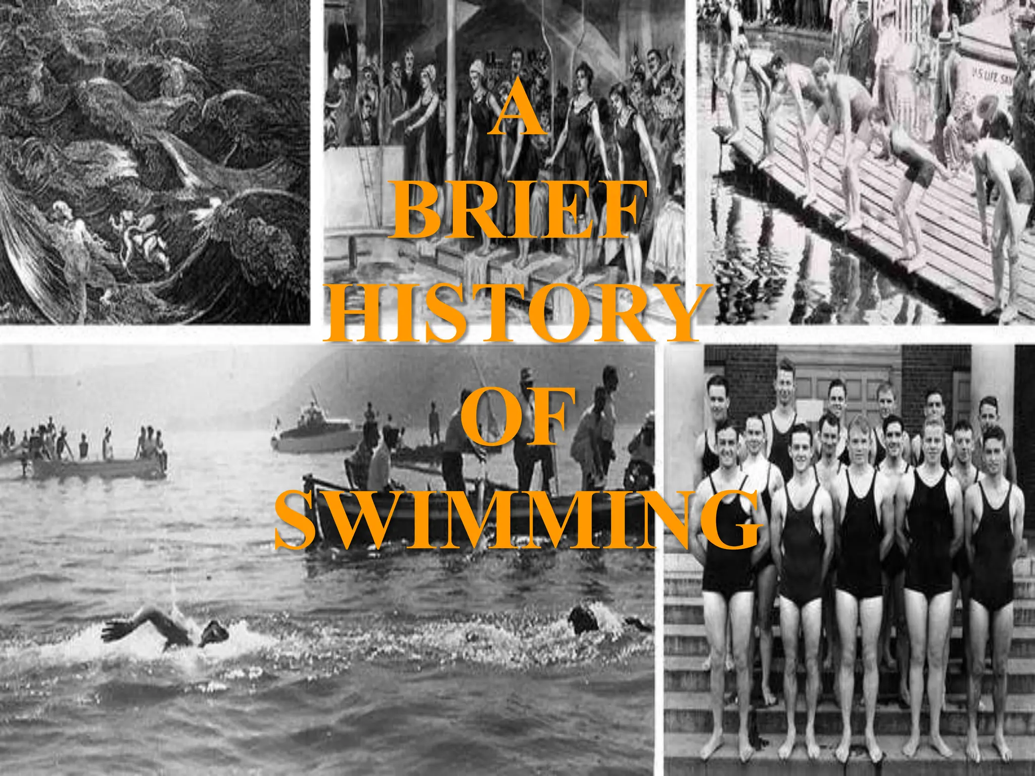 Swimming LESSON Power Point Presentation LESSON RESOURCES | PPTX