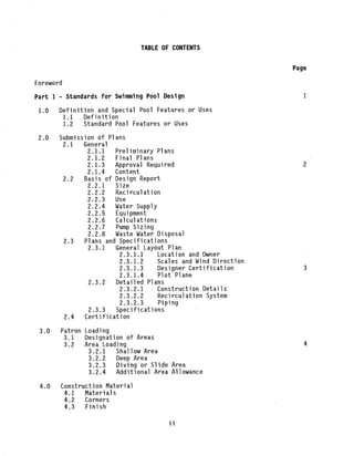 Swimming Pool Design | PDF