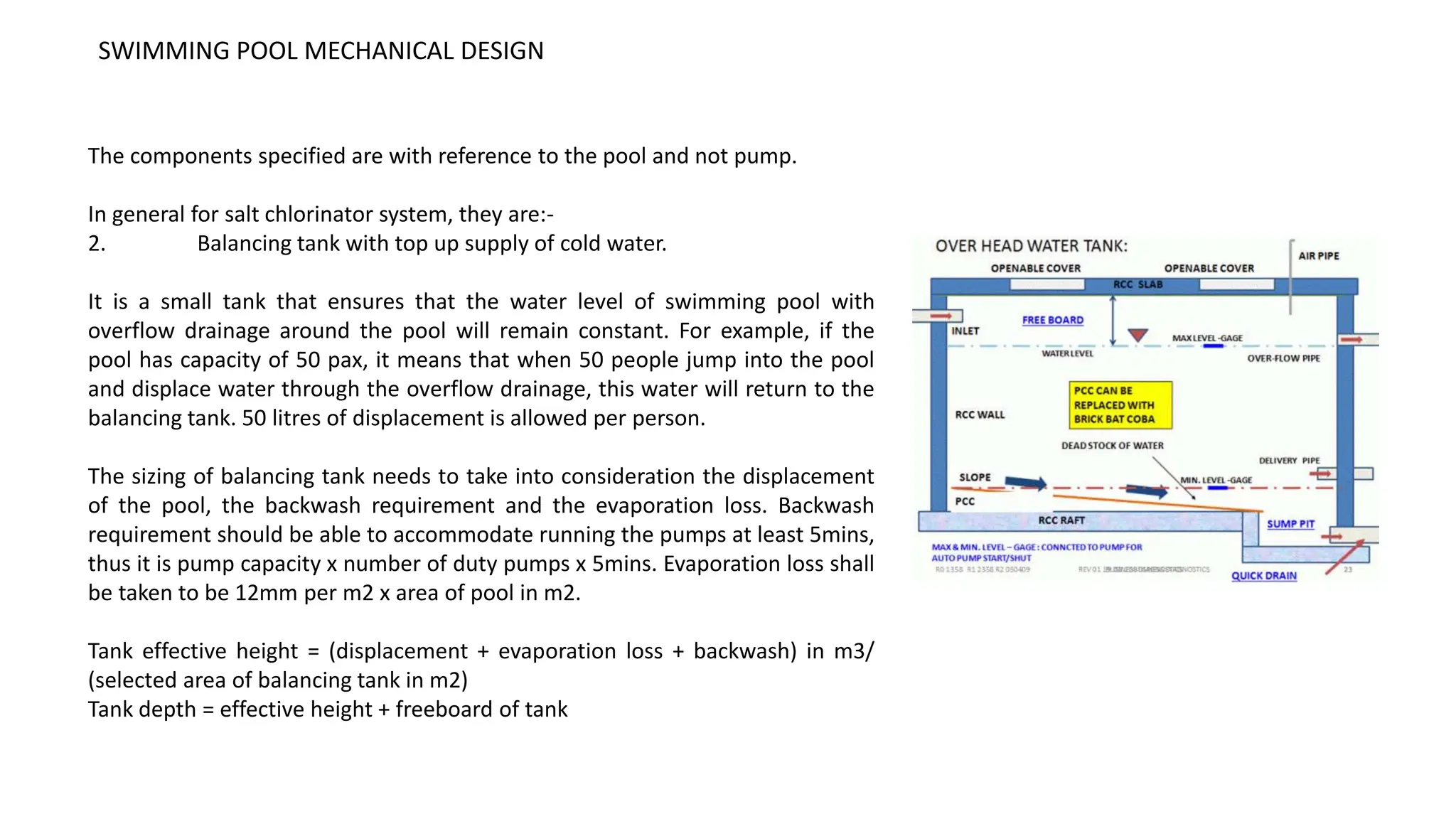 Swimming pool mechanical components design.pptx