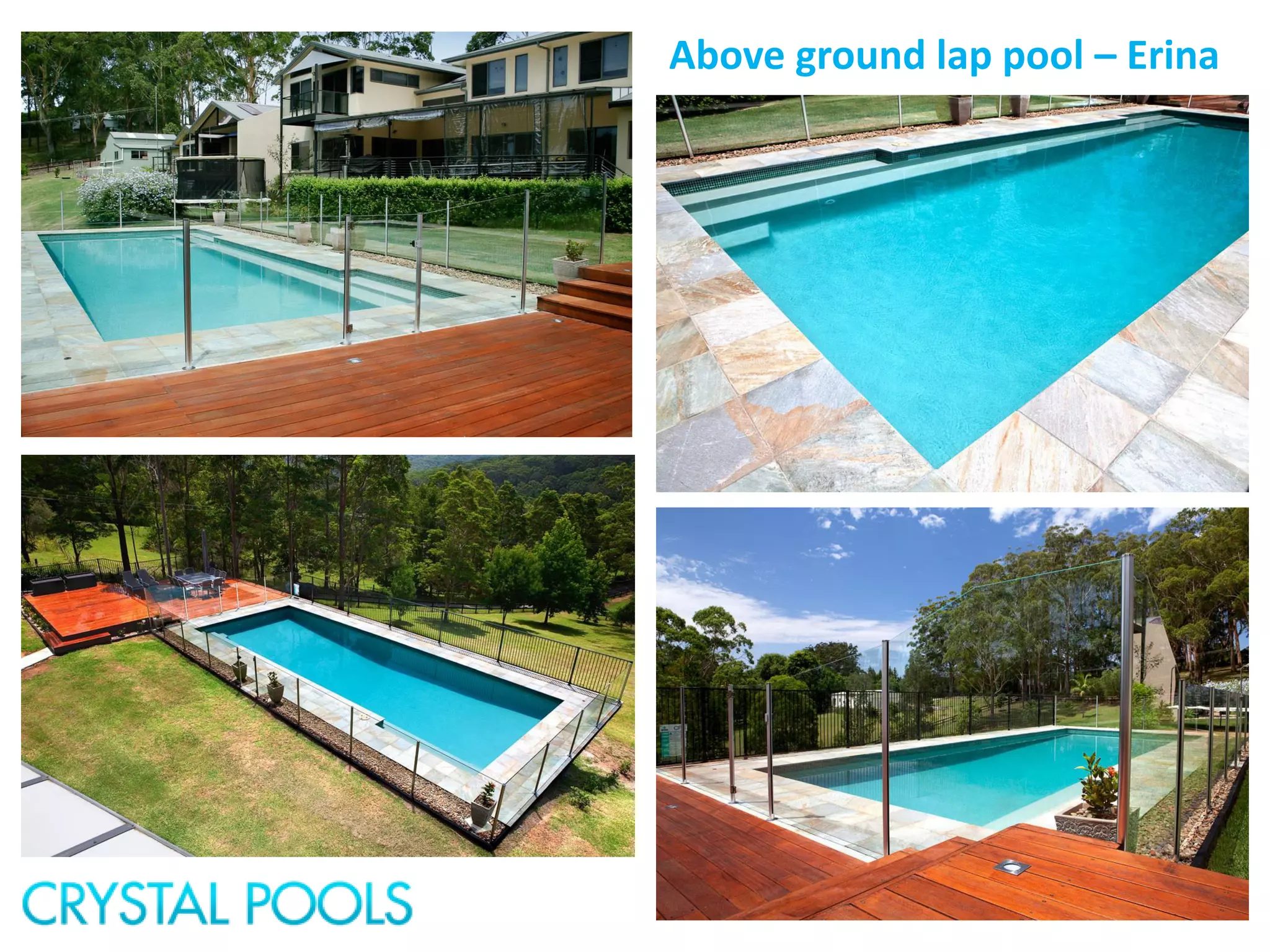Swimming Pool Designs By Crystal Pools | PDF