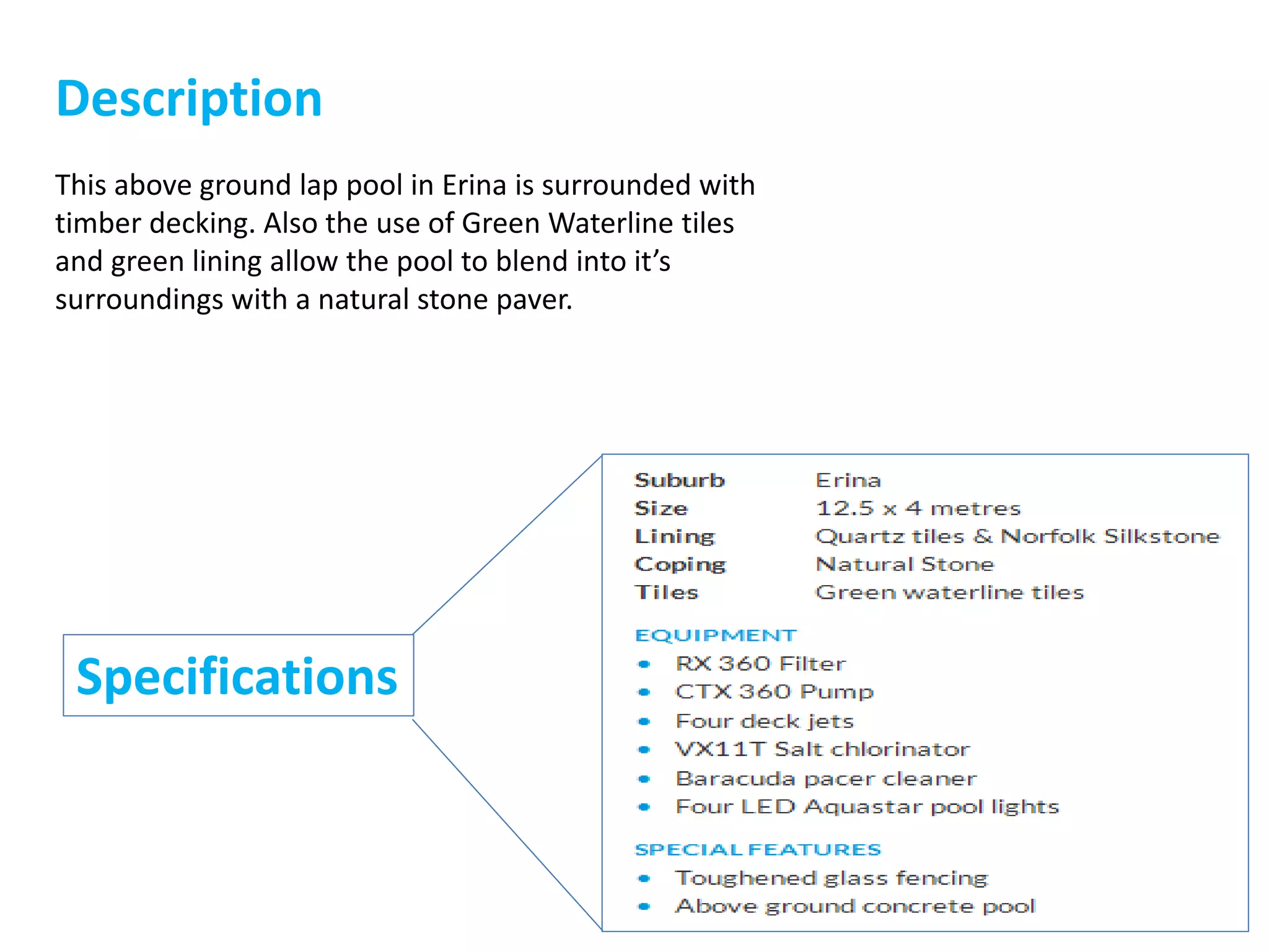 Swimming Pool Designs By Crystal Pools | PDF