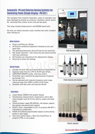 Swimming pool dosing and controlling systems | PDF