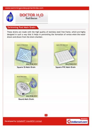 Doctor H2O, Delhi, Normal Pool Covers | PDF | Home Appliances | Home & Garden