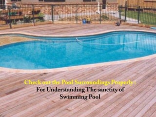 Swimming Pool & Health Risk | PPT