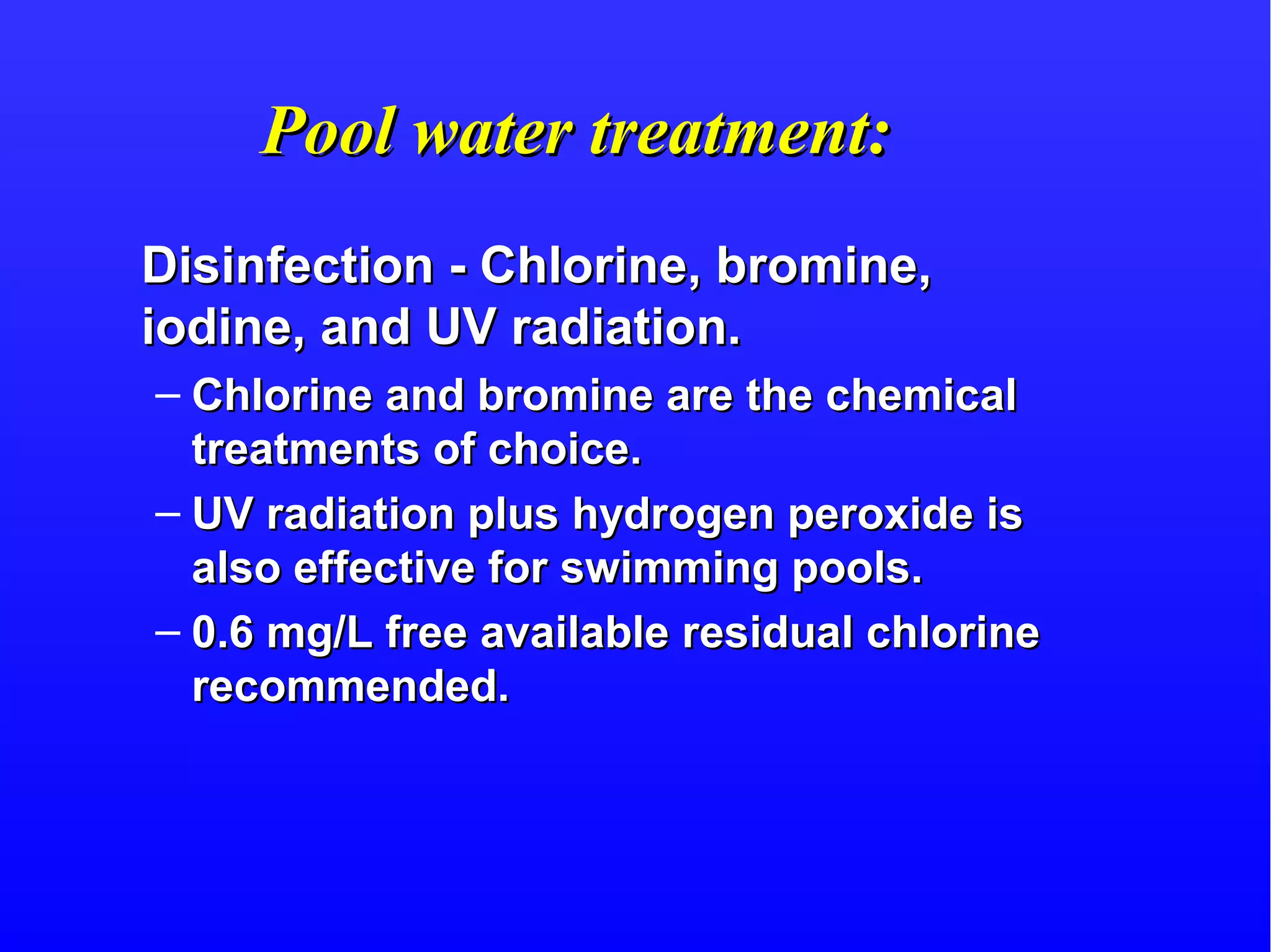 Swimming pool maintenance dubai | ODP