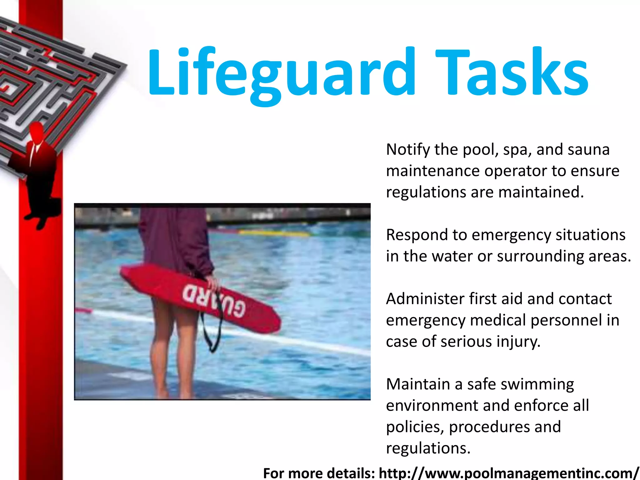 Swimming pool management | PPTX