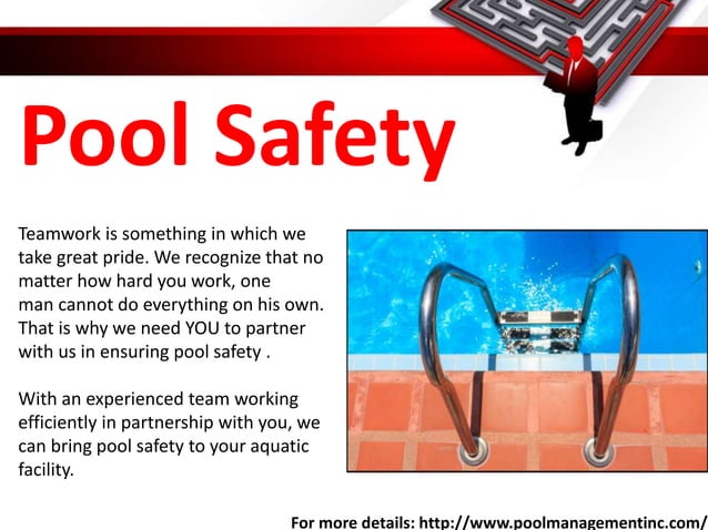 Swimming pool management | PPT