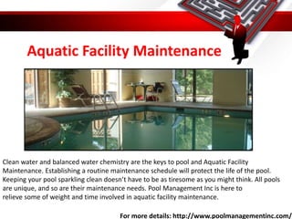 Swimming pool management | PPTX | First Aid | Injuries