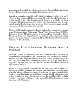 Swimming Star David Popovici Secures Paris 2024 Qualification, Ignoring ...