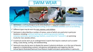 Swim wear | PPTX