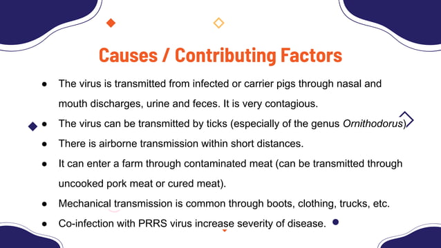 Swine-Diseases. For agriculture education | PPT