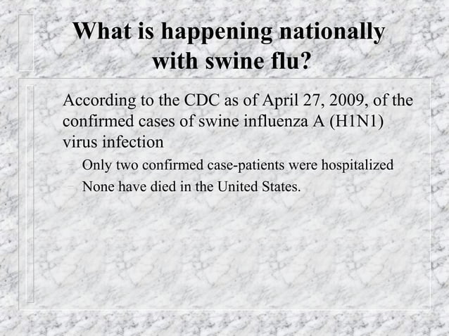 Swine flu | PPT