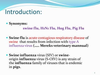 Swine influenza (1) | PPTX