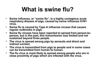 Swine flu Awareness for students [2010] | PPT