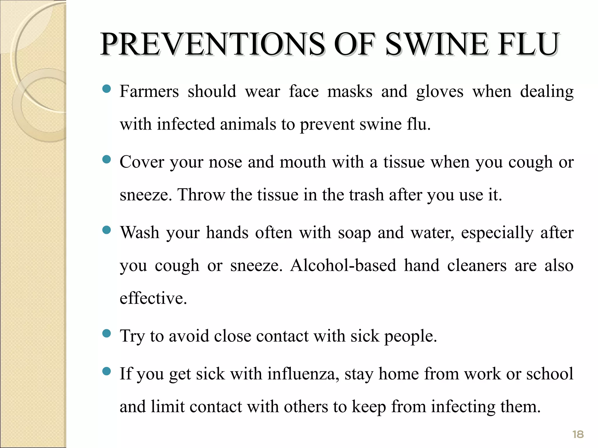 Swine flu ppt | PPT