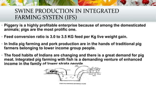 Swine production in intedrated farming system(2018042069) | PPT