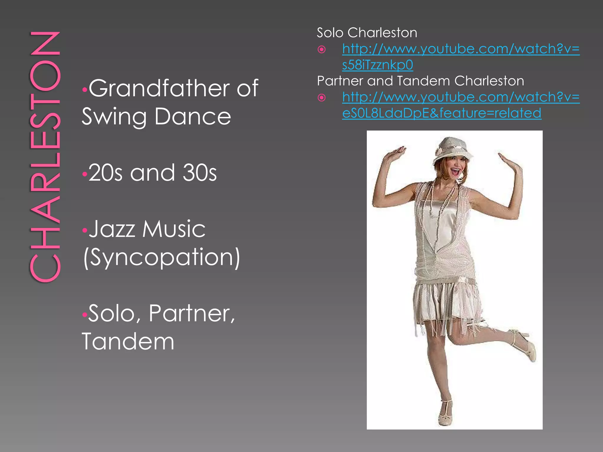 Swing Dancing: History and Culture | PPTX