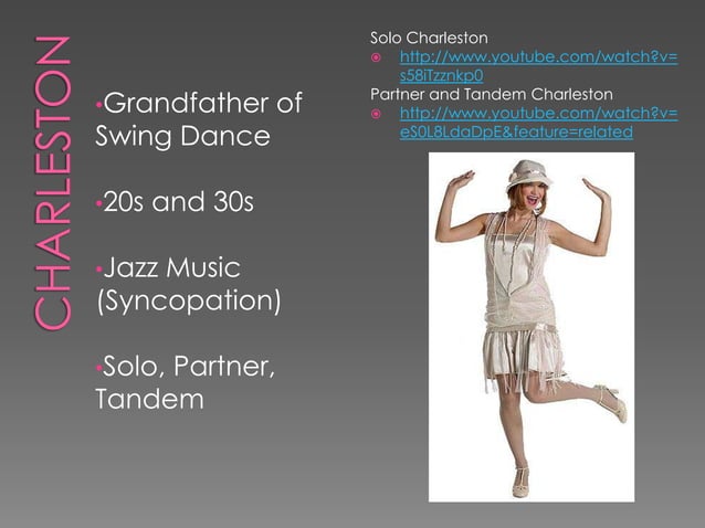 Swing Dancing: History and Culture | PPTX