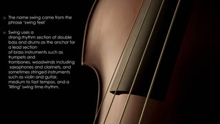 Swing | PDF | Jazz | Music