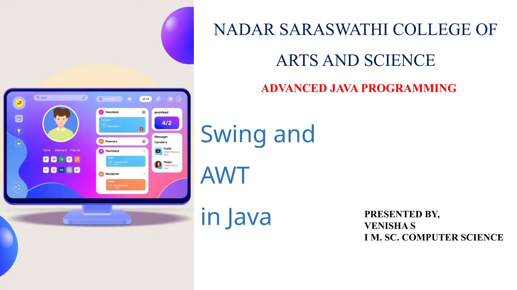 SWING-AWT_Overview of Swing and AWT.pptx