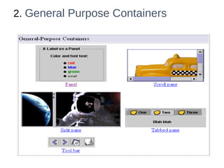 Swing components & MVC Architecture | PPT