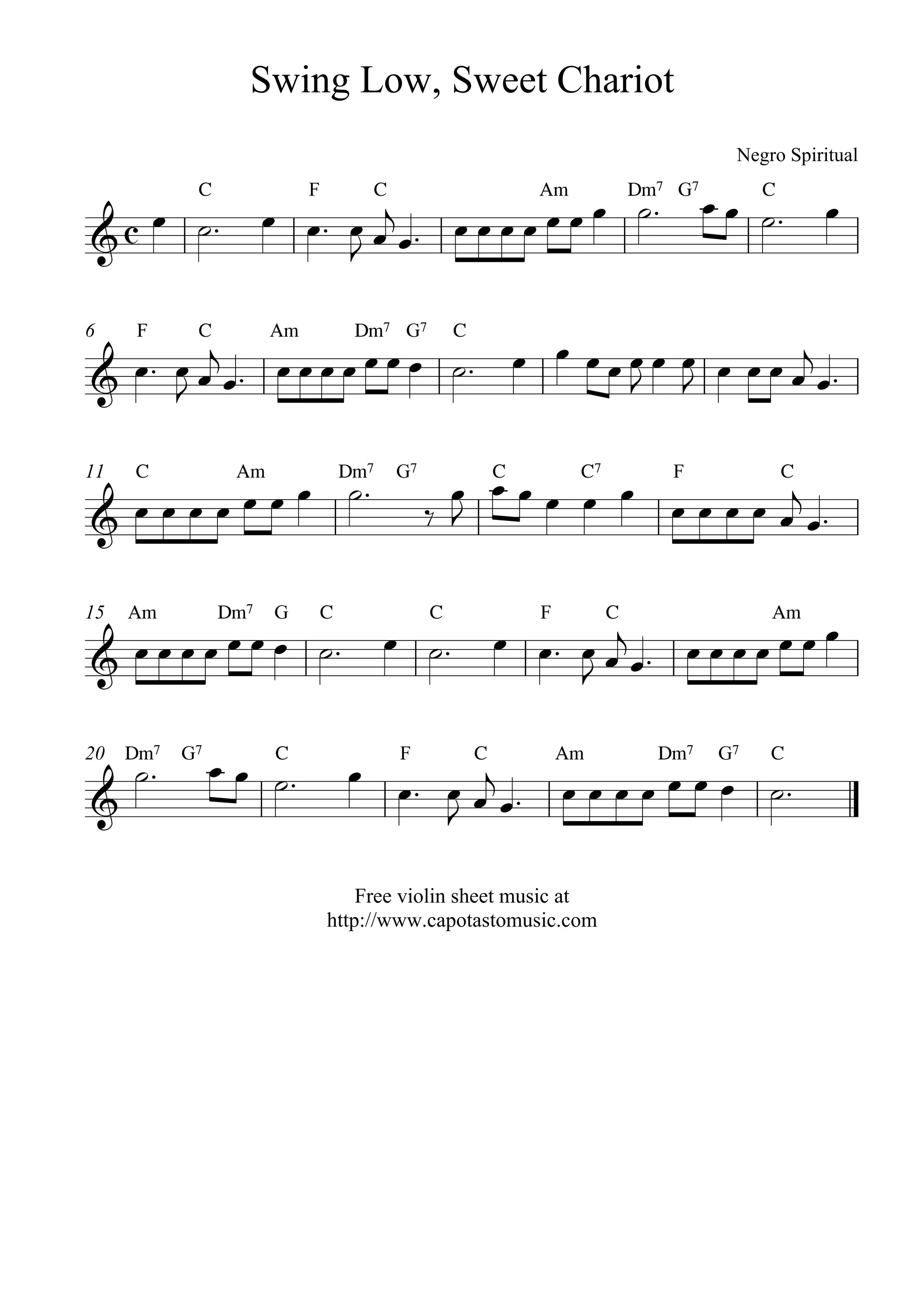 Swing low-sweet-chariot | PDF