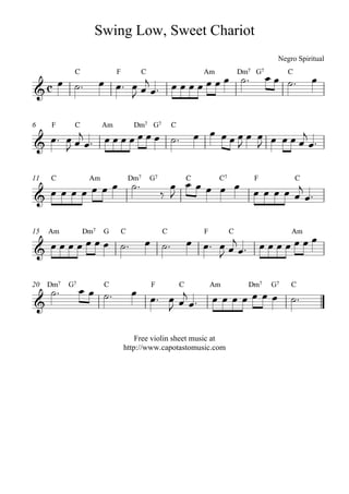 Swing low-sweet-chariot | PDF