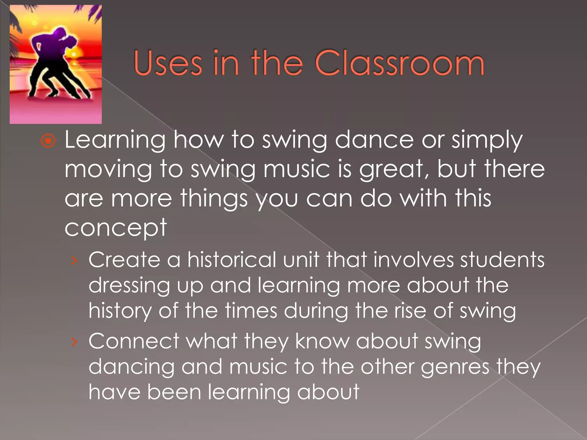 Swing And Big Band Music | PPTX