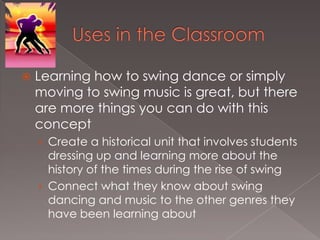 Swing And Big Band Music | PPTX