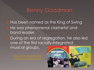 Swing And Big Band Music | PPTX