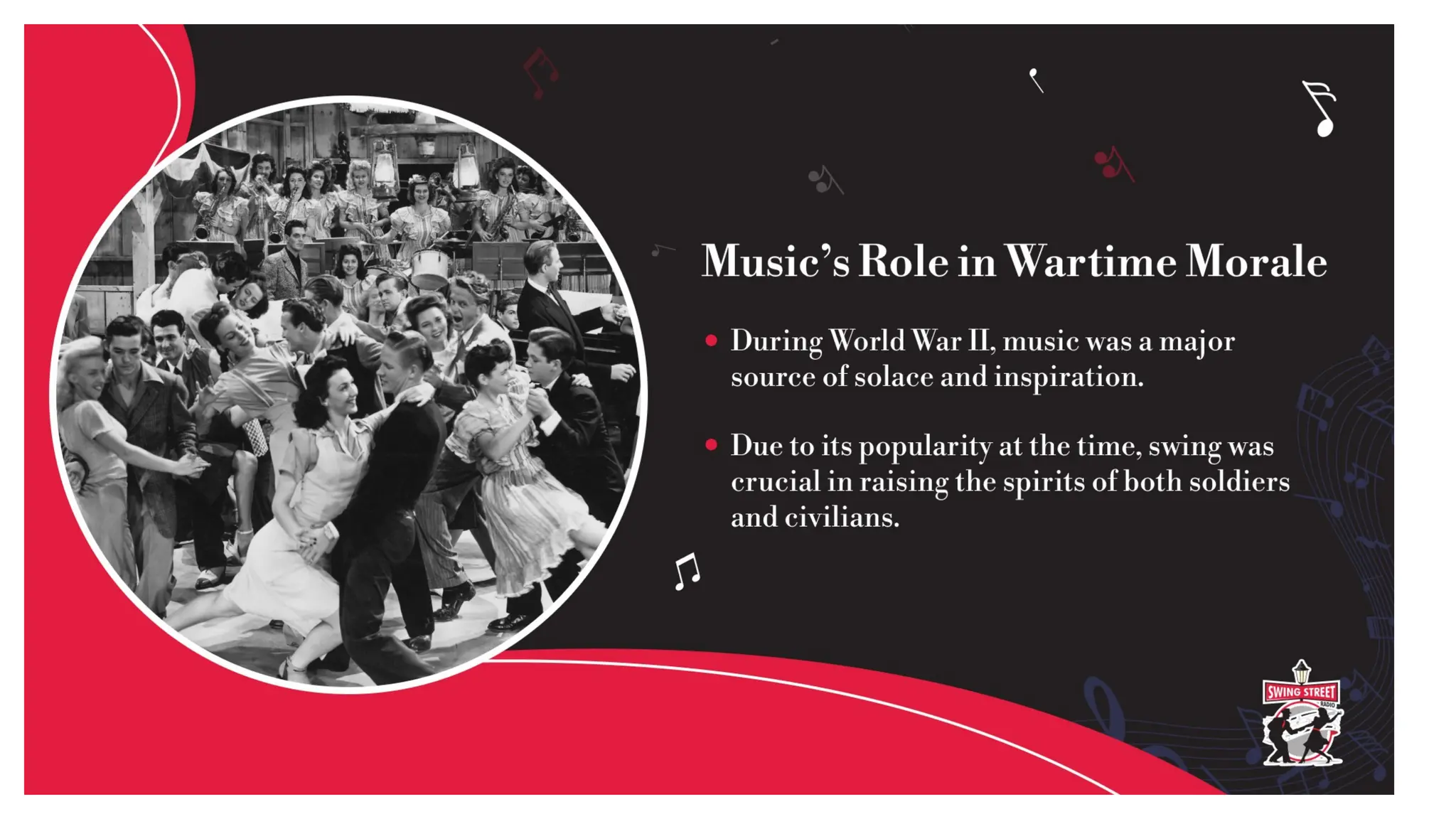 Swing and WWII: The Role of Music in Boosting Morale.pptx